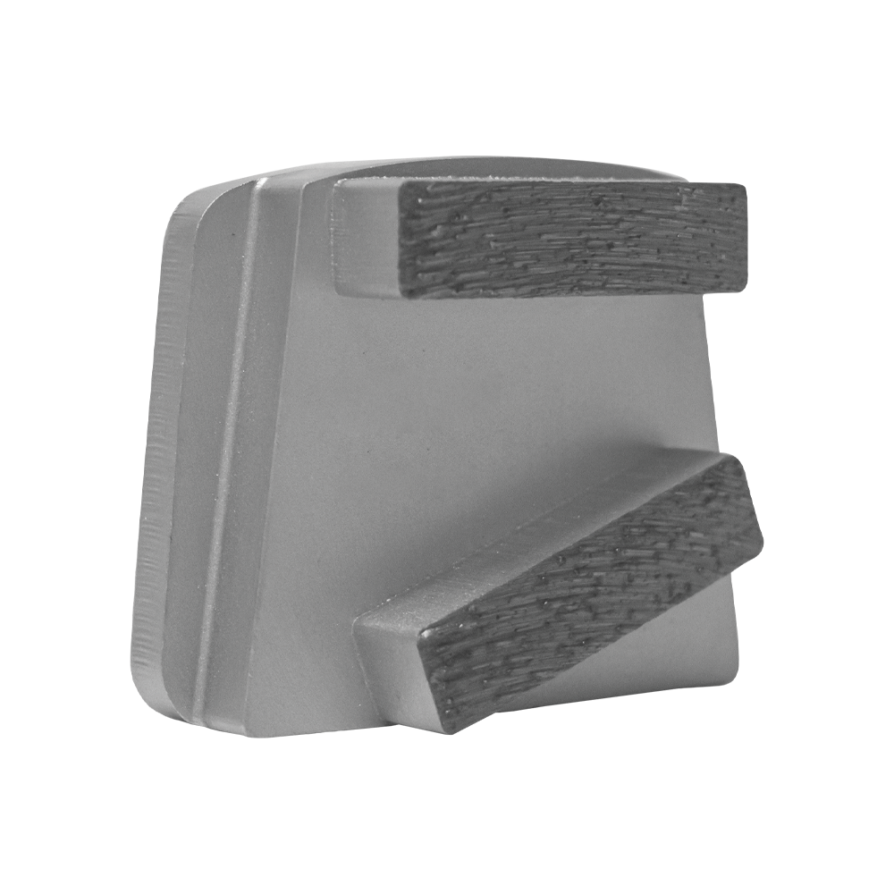 PHX - Hard Grinding Pad with 2 Rectangular Diamond Segments 80 Grit for ...