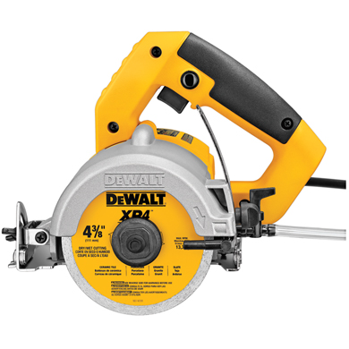 DeWalt Tile Saw Portable Wet Dry 4 3 8 FloorBox