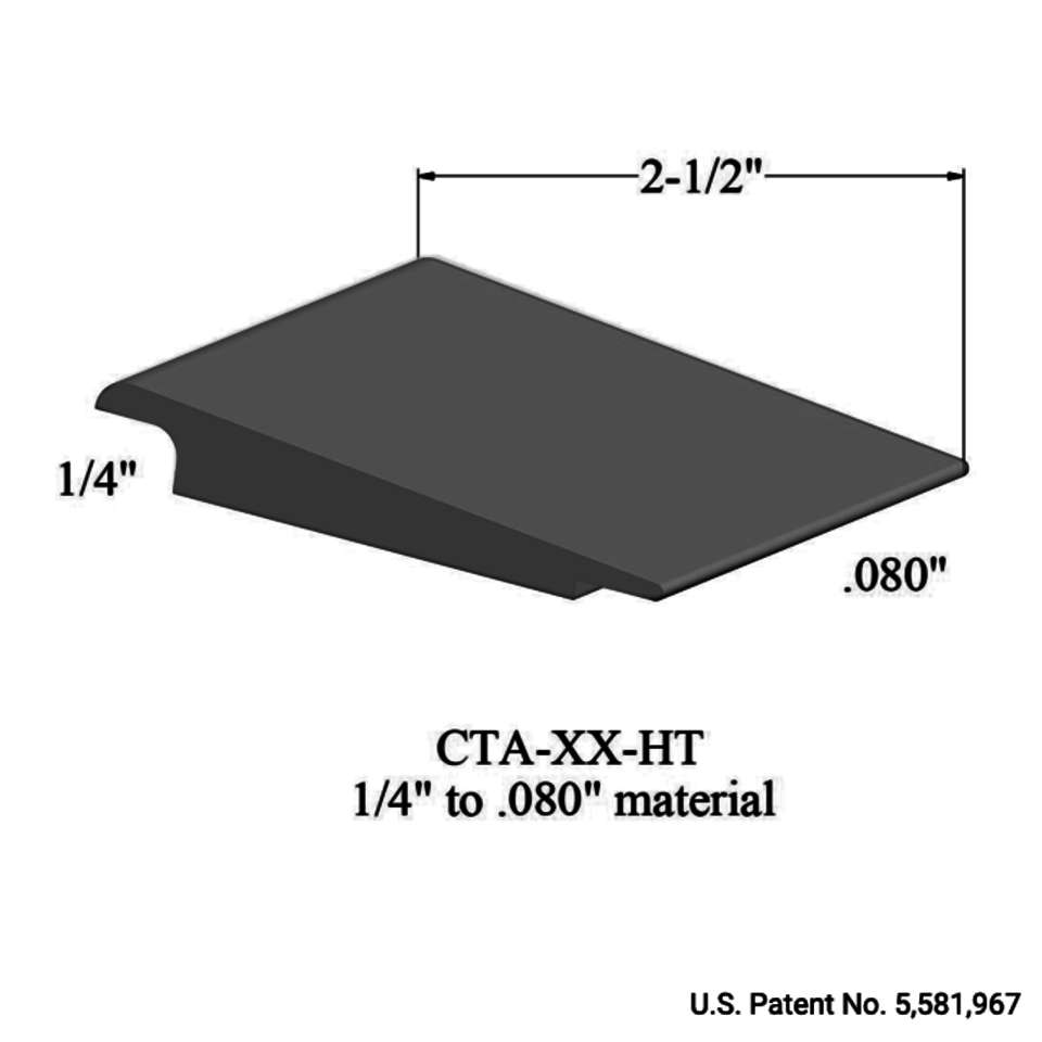 Johnsonite - Wheeled Traffic Transitions - CTA 20 HT 1/4" to .080 ...