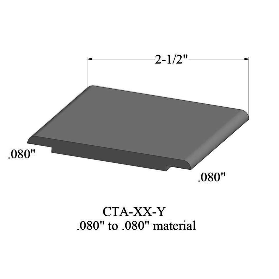 Johnsonite - Wheeled Traffic Transitions - CTA 20 Y .080" to .080 ...