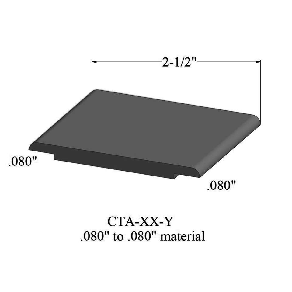 Johnsonite - Wheeled Traffic Transitions - CTA 40 Y .080" to .080 ...