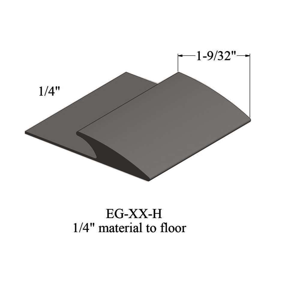 Johnsonite - Edge Guards - EG 47 H 1/4" material to floor #47 Brown 12 ...