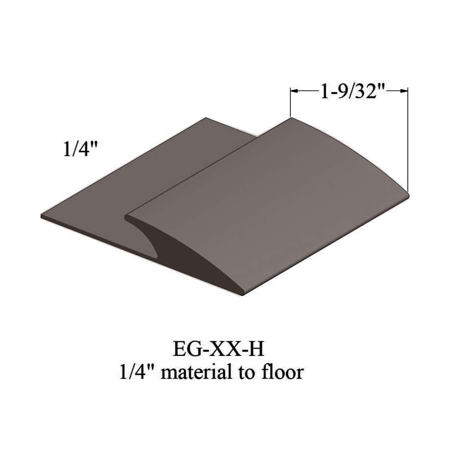 Johnsonite - Edge Guards - EG 76 H 1/4" material to floor #76 Cinnamon ...