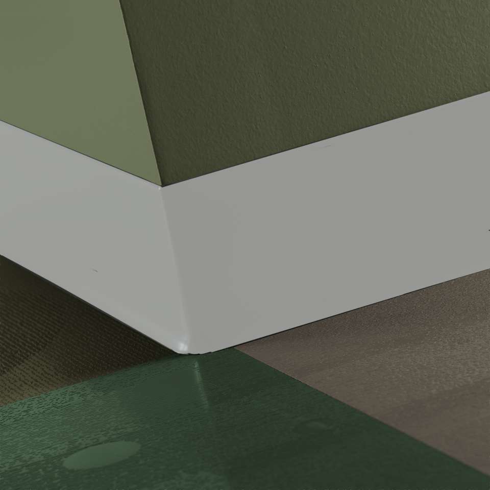 Johnsonite - TightLock - Resilient 4 3⁄8” #23 Vapor Grey - Wallbase 75 ...