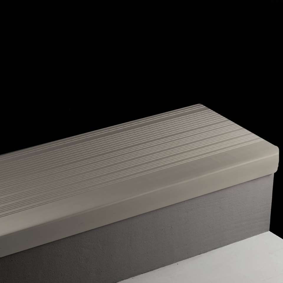 Johnsonite - Vinyl Stair Treads - VIHD 48 SQ Heavy Duty Square Nose #48 ...