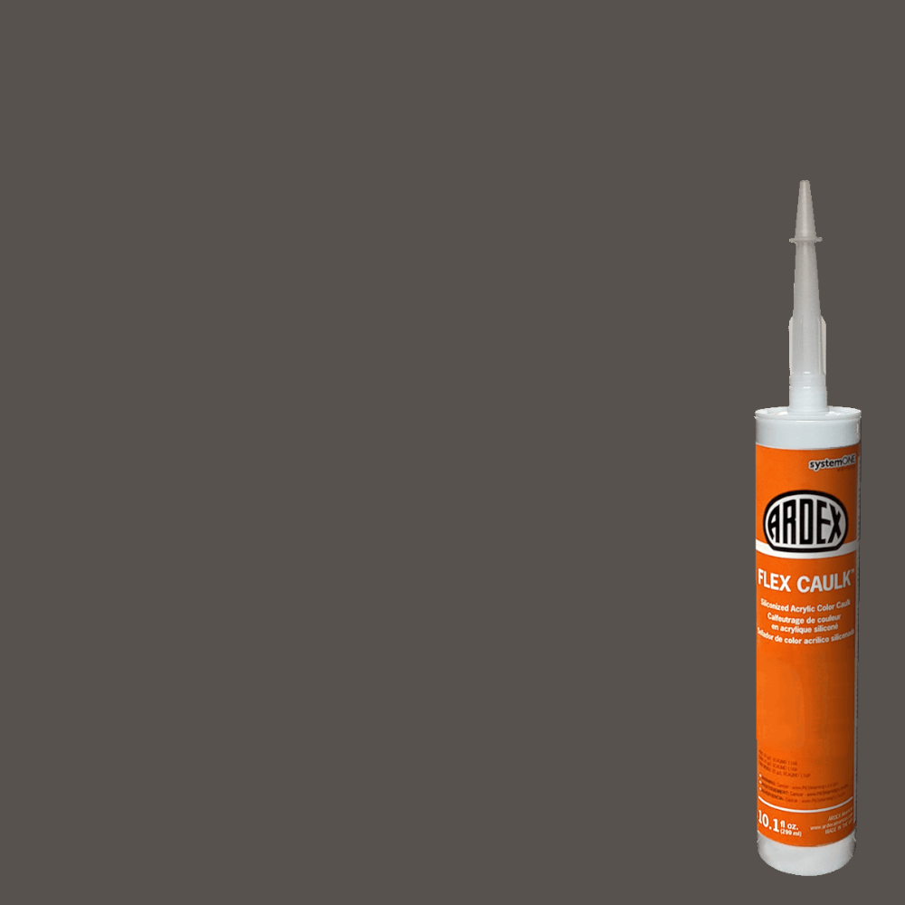 Ardex - FLEX Siliconized Acrylic Color Caulk - Gray Dusk #15 - 10.5 oz ...
