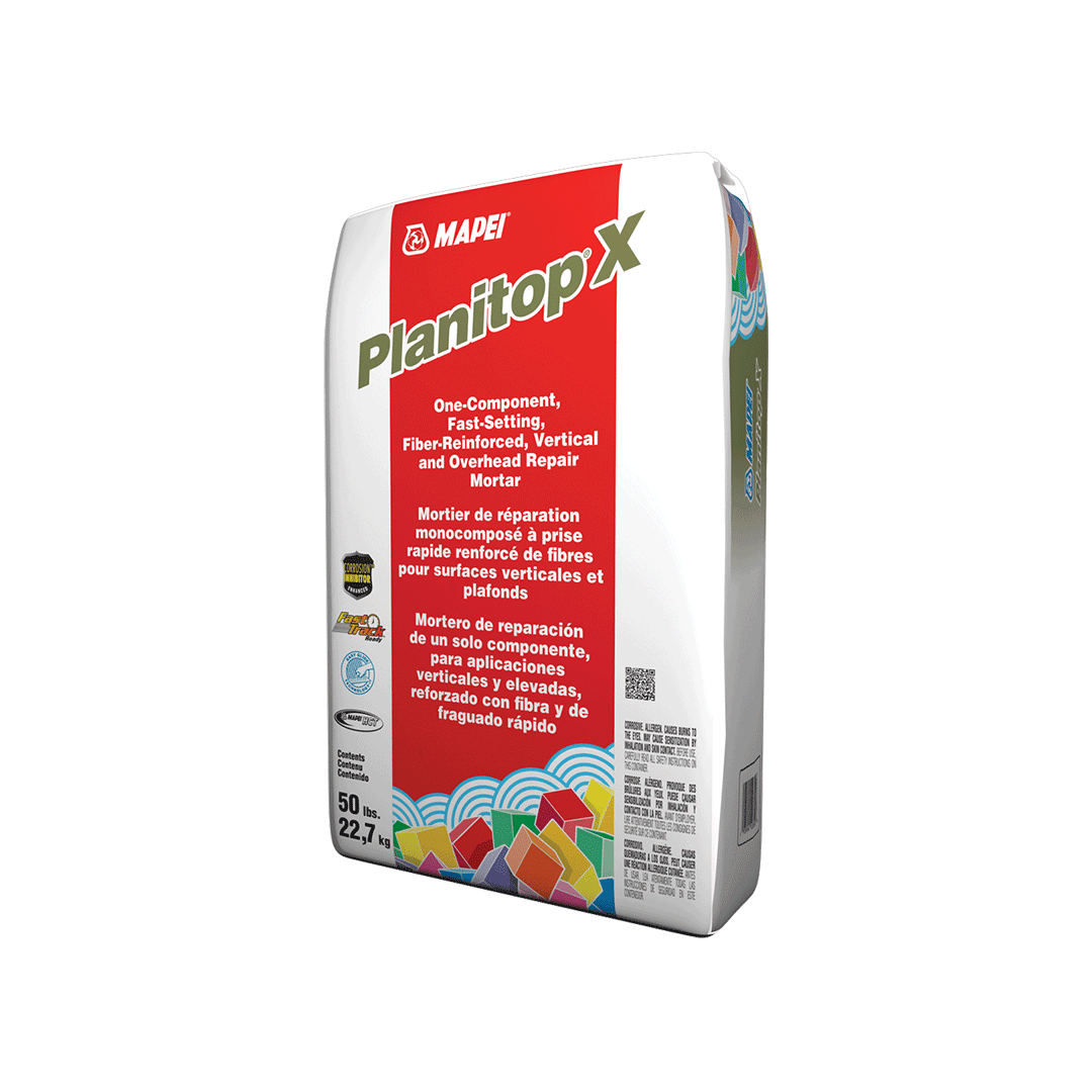 Mapei - Planitop X Fiber-Reinforced Vertical & Overhead Repair Mortar ...