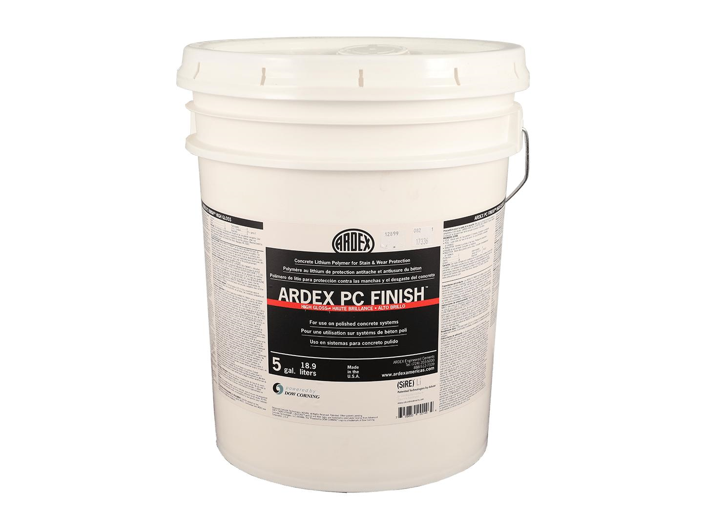 Ardex - PC FINISH High Gloss Concrete Lithium Polymer - 5 gal | FloorBox