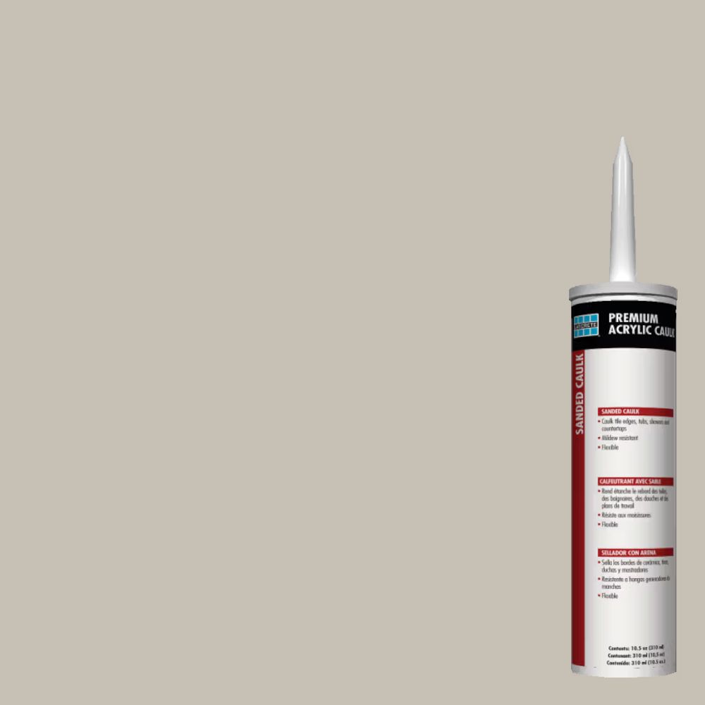 Laticrete - Premium Acrylic Caulk Sanded #93 Fossil 10.5 oz - 7293-0601 ...