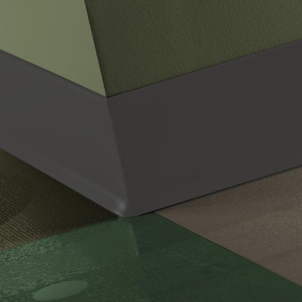 Johnsonite - Traditional Vinyl #44 Dark Brown base murale 4" x 120' - 1 ...