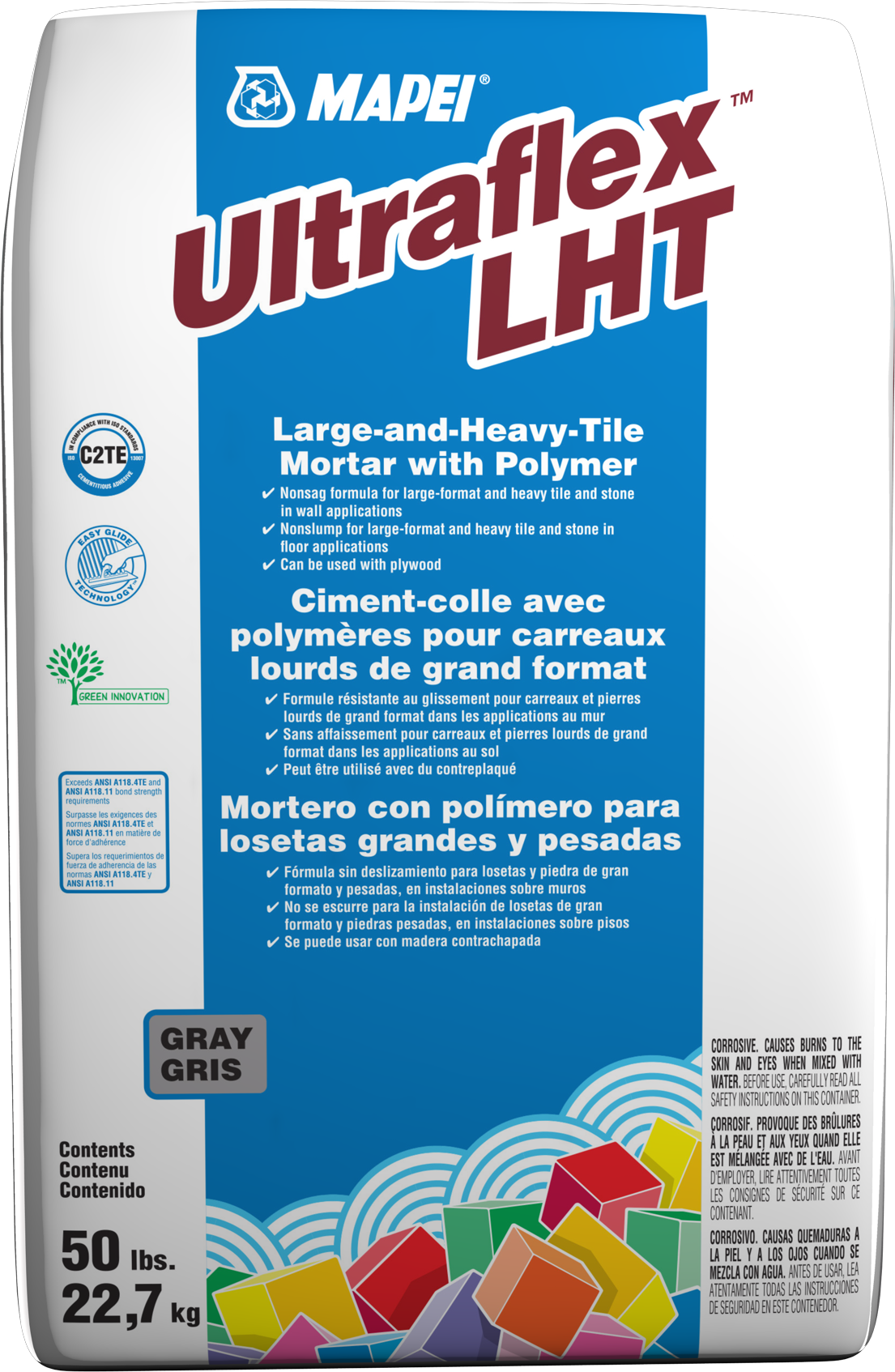 Mapei - Ultraflex LHT Ciment-colle de qualité professionnelle pour ...