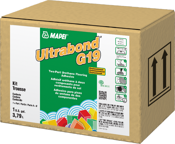 Mapei - Ultrabond G19 Professional Two-Part Urethane Flooring Adhesive ...