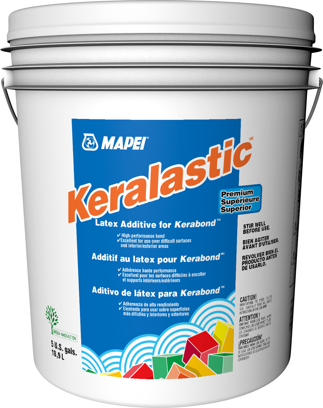 Mapei - Keralastic Latex Additive for Kerabond - 18.9 L - 7020020 ...