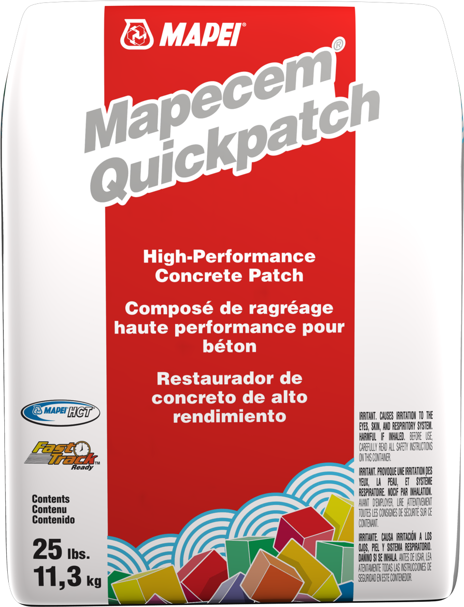 Mapei - Mapecem Quickpatch High-Performance Concrete Patch - 25 lb - 10525000 | FloorBox