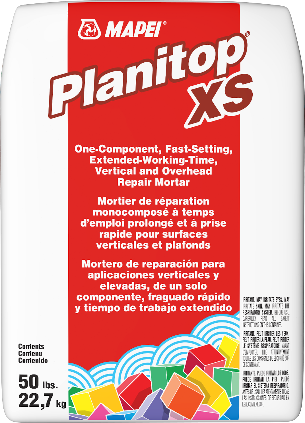 Mapei - Planitop XS Extended-Working-Time Vertical & Overhead Repair ...