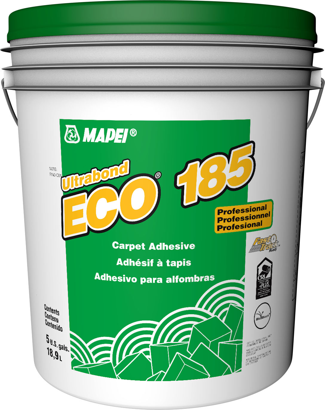 Mapei - Ultrabond ECO 185 Professional Carpet Adhesive - 18.9 L ...
